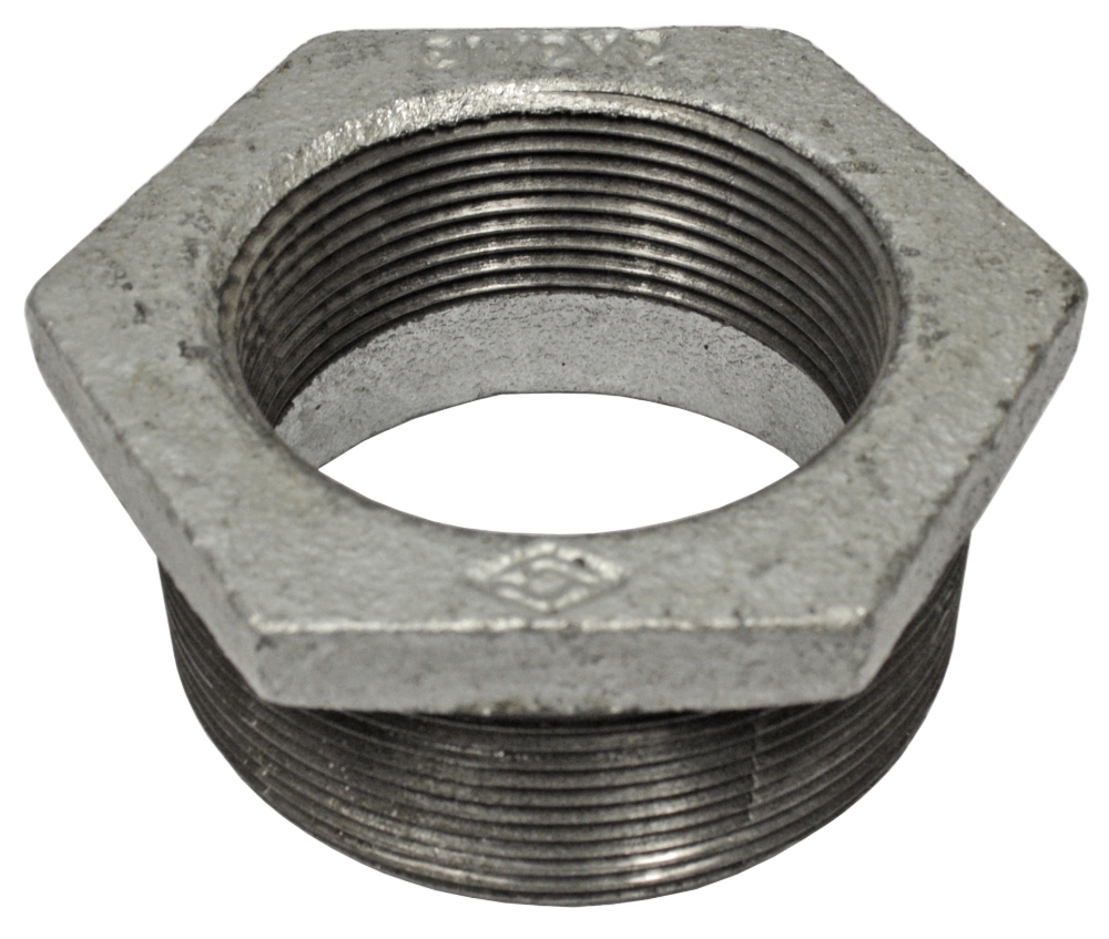 MS Socket Reducing M & F 2½ inch x 2 inch BSP Galv - Milking Solutions