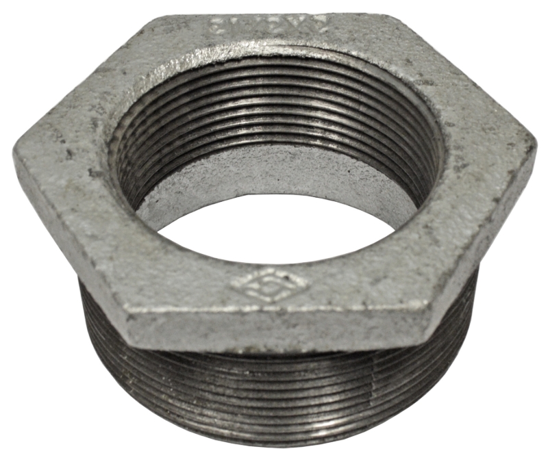 MS Socket Reducing M & F 2½ inch x 2 inch BSP Galv - Milking Solutions