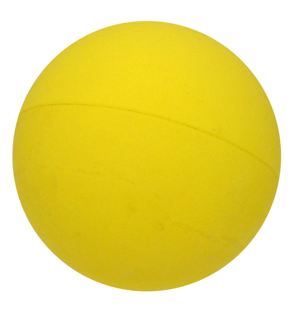 MS Ball 60mm Rubber Yellow - Milking Solutions
